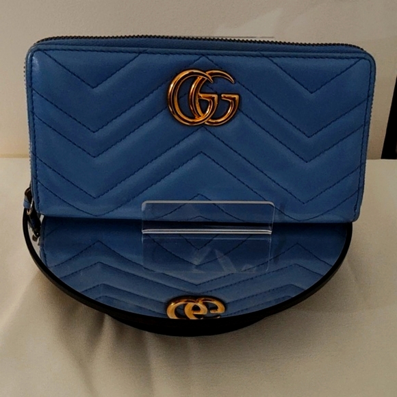 Gucci | Bags | Gucci Zip Wallet | Poshmark